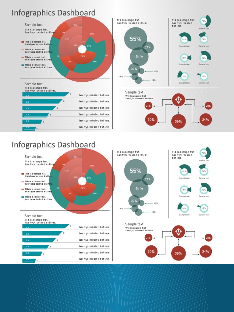 Infographics Dashboard: Sample Text | PDF