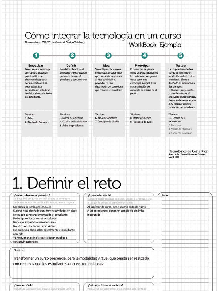 WorkBook Ejemplo | PDF | Maestros | Diseño