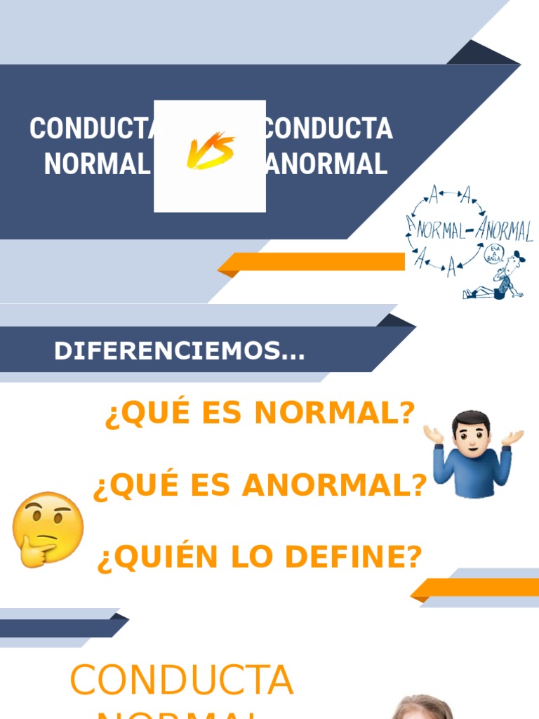 Diferencias entre Conducta Normal y Anormal | PDF | Percepción | Metafísica de la mente