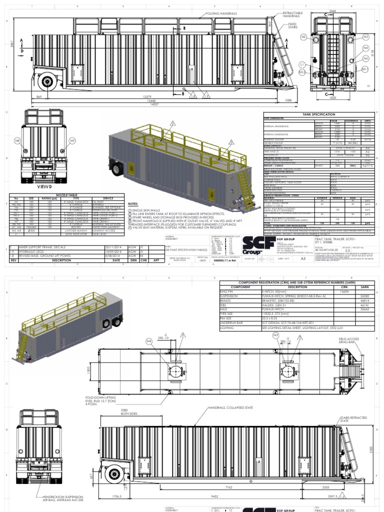 View D: Tank Specification | PDF | Density | Valve