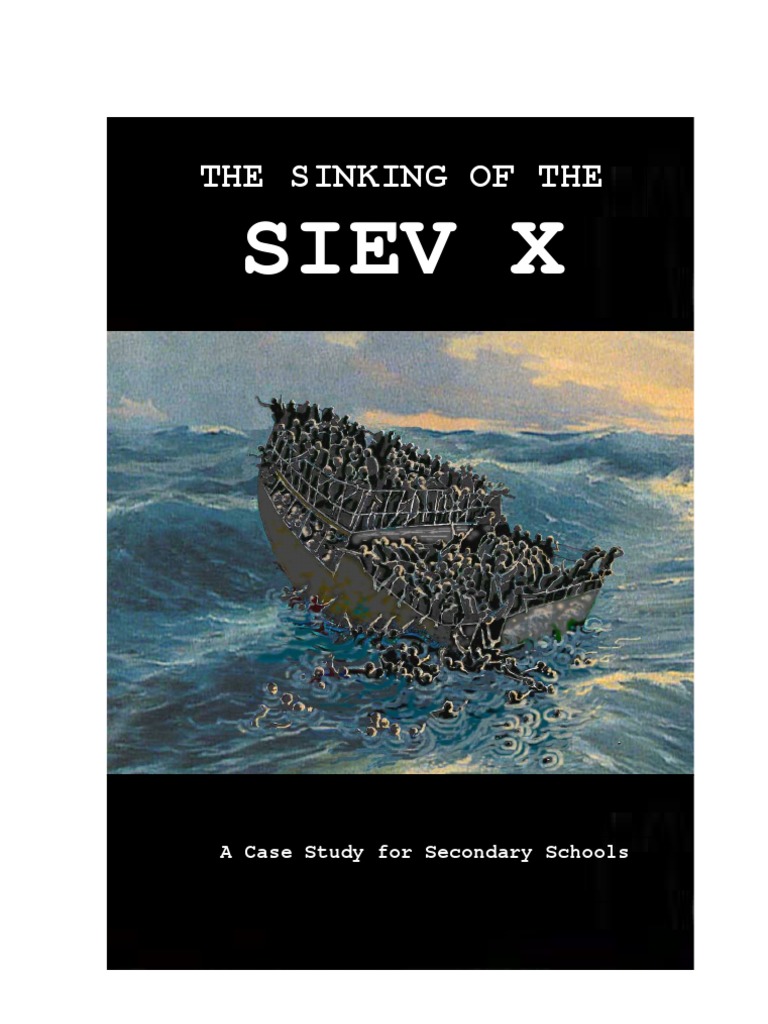 The Sinking of The SIEV X: A Case Study For Secondary Schools | PDF ...