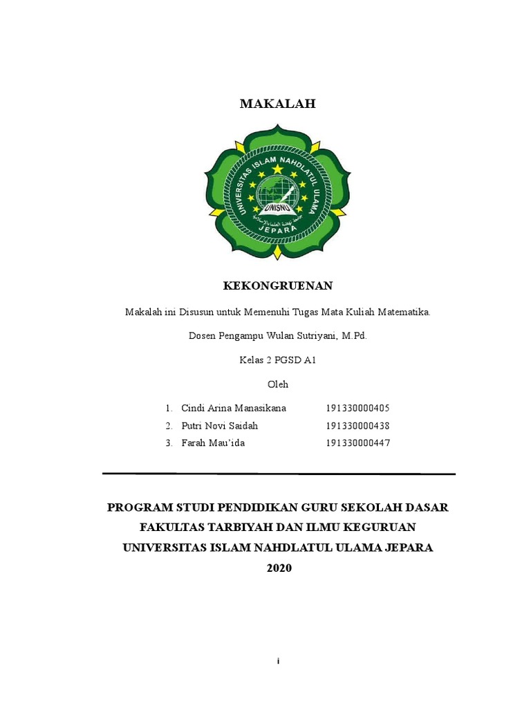 Makalah MTK Kel.6 | PDF