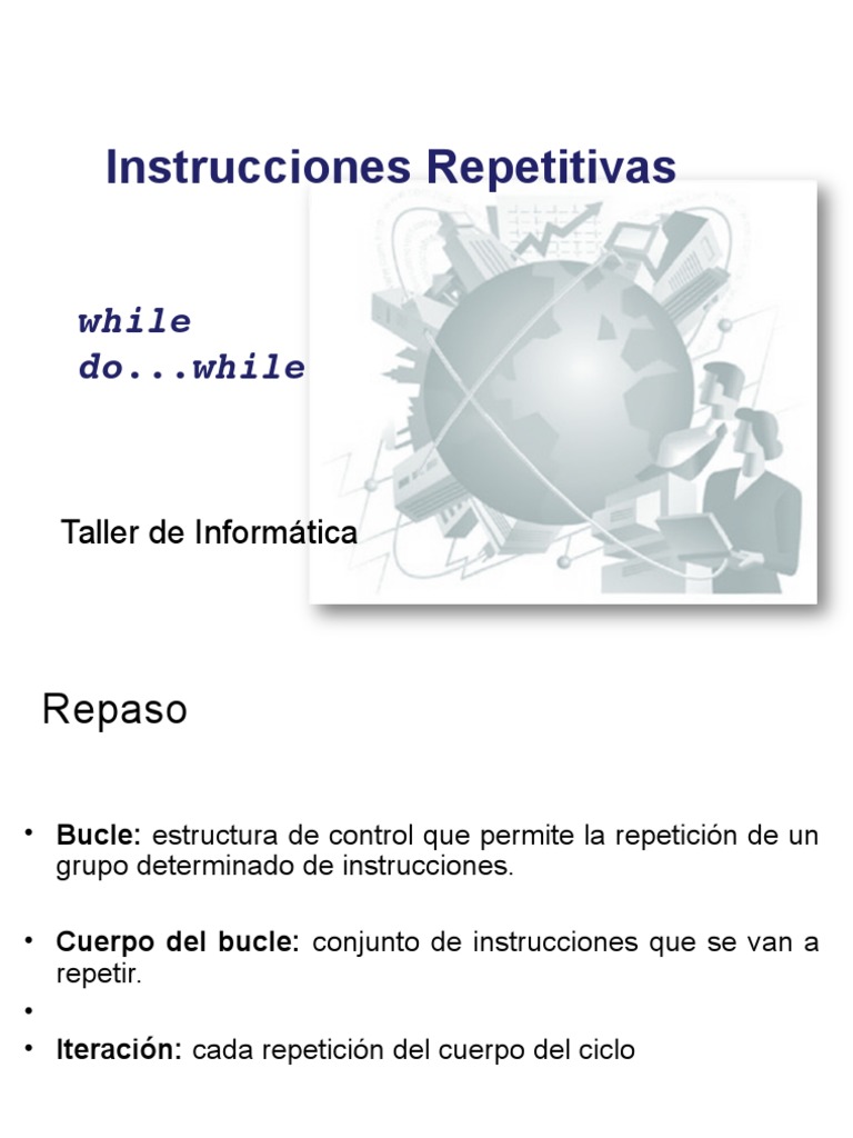 2014-While-Dowhile - Rev4 Estructuras Repetitivas While Do ... While | PDF | Ingeniería ...