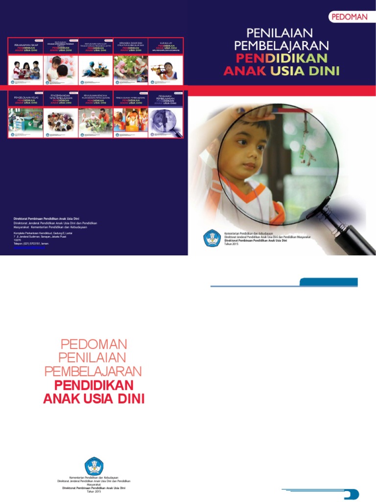 PEDOMAN PENILAIAN PEMBELAJARAN PAUD | PDF PEDOMAN PENILAIAN PEMBELAJARAN PAUD | PDF