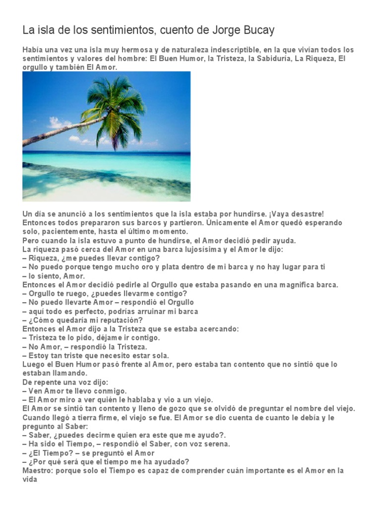 La Isla de Los Sentimientos | PDF