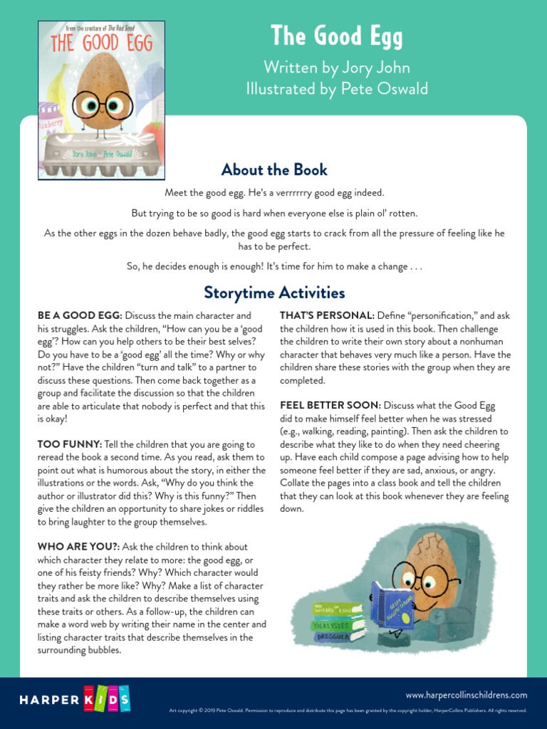Good Egg, Bad Seed | Download Free PDF | Copyright