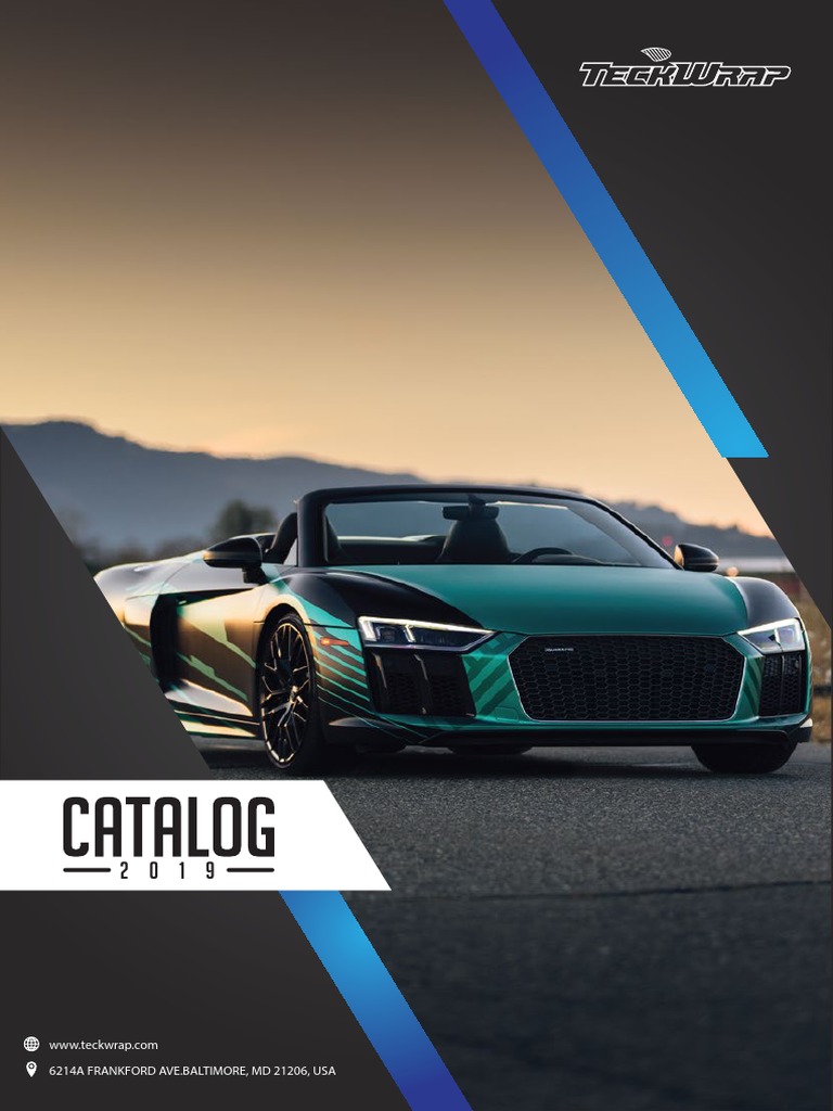 TeckWrap Catalog 2019 | PDF | Blue | Green