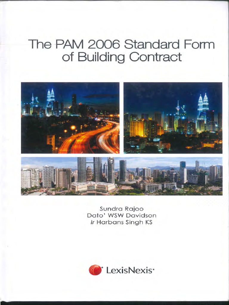 The PAM 2006 Standard Form PDF | PDF | Indemnity | Insurance
