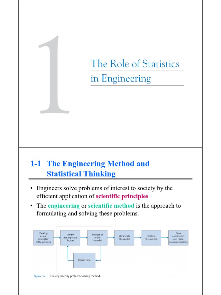 Stastistic in Engineering | PDF | Research Methods | Statistics