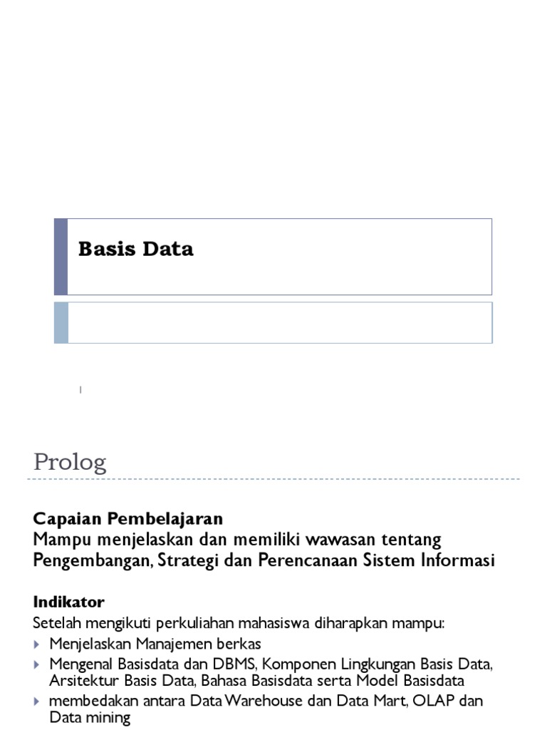 07 Basis Data PDF | PDF