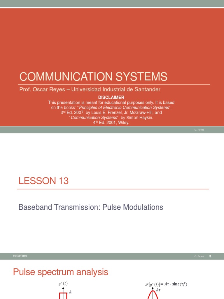 Lesson 13 - Pulse Modulations | PDF | Analog To Digital Converter | Digital To Analog Converter