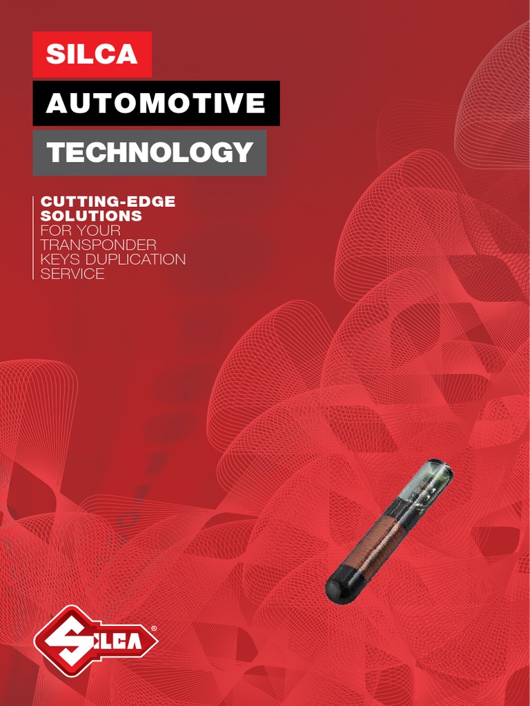 Silca Automotive Technology: Cutting-Edge Solutions | PDF | Computer ...