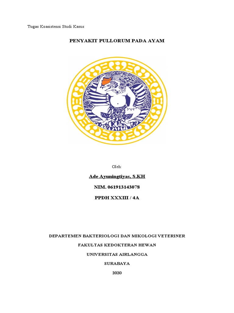 Penyakit Pullorum pada Ayam: Analisis dan Dampak | PDF | Teknologi ...