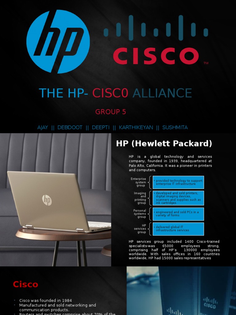 HP-Cisco FinalPPT | PDF | Hewlett Packard | Sales