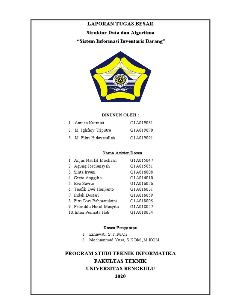 Laporan TUBES Kel.5 | PDF
