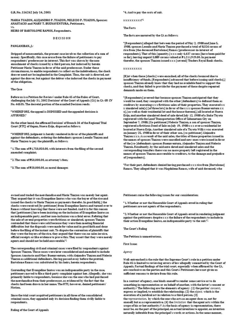 Agency Cases | PDF | Law Of Agency | Estoppel