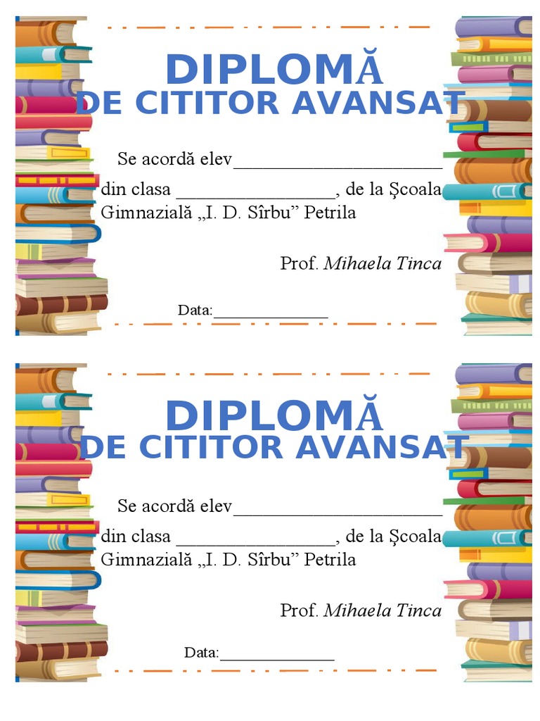 Model de Diploma | PDF