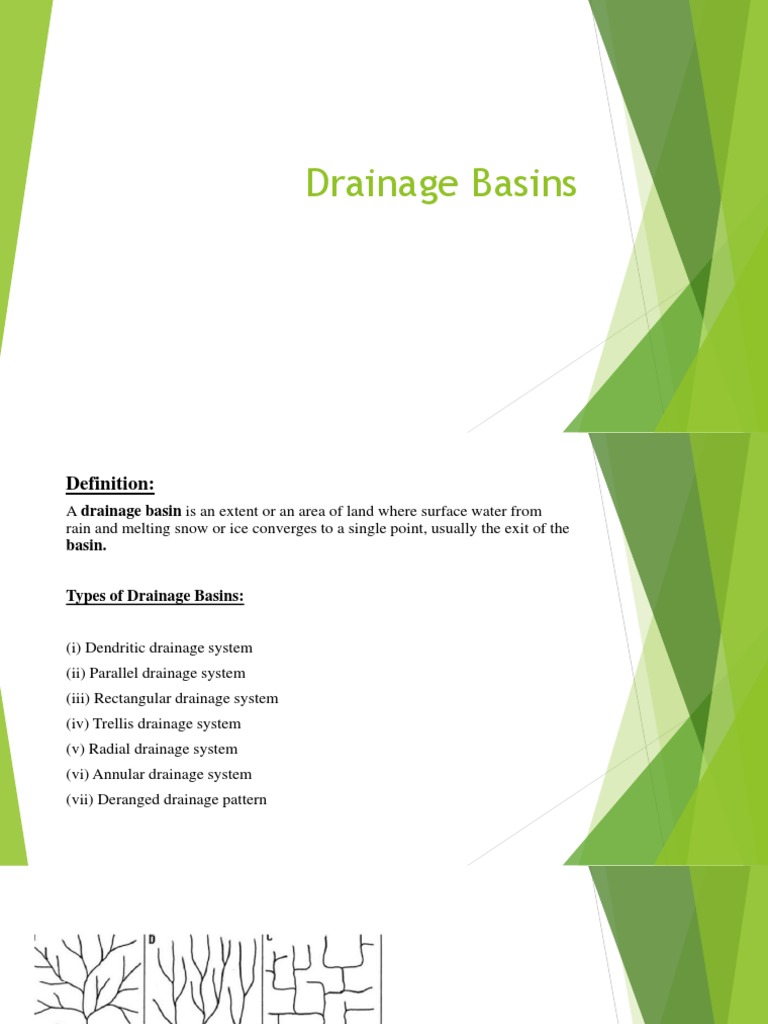 Drainage Basins | PDF | Drainage | Physiographic Divisions