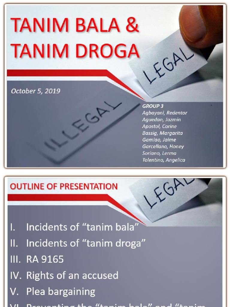 Tanim Bala and Tanim Droga - GRP 3 HR - Consolidated PDF | PDF ...