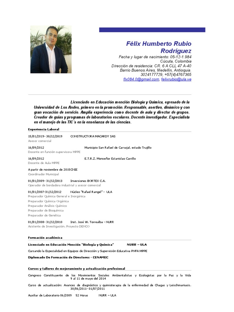 Félix Rubio | PDF | Maestros | Modificación de comportamiento