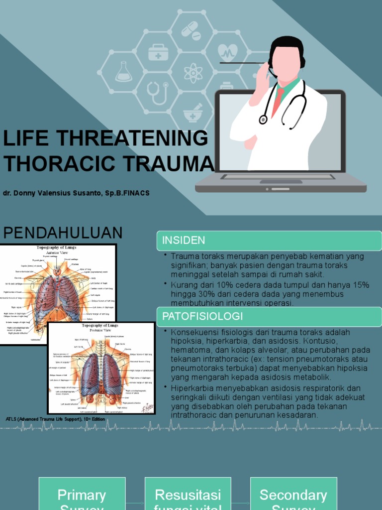 Life Threatening Thoracic Trauma | PDF