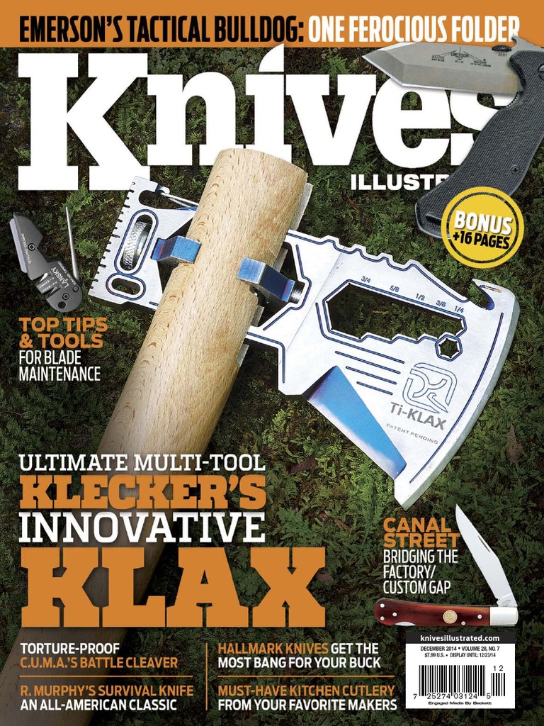 Knives Illustrated - December 2014 PDF | PDF | Knife | Stainless Steel