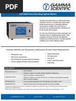 UV Light Intensity Units and Units Conversion | PDF | Watt | Ultraviolet