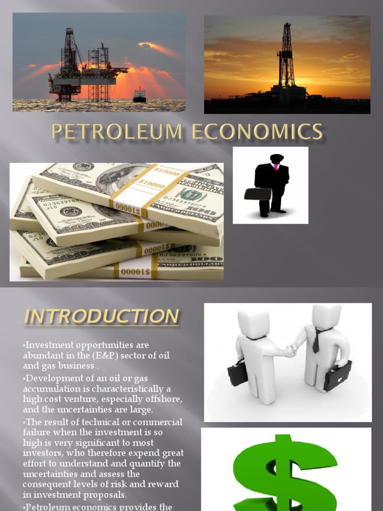 Petroleum Economics | PDF | Net Present Value | Internal Rate Of Return