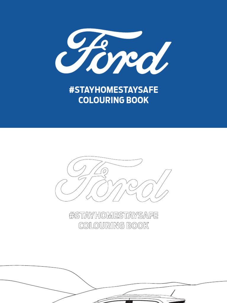 Ford Colouring Book EU PDF | PDF