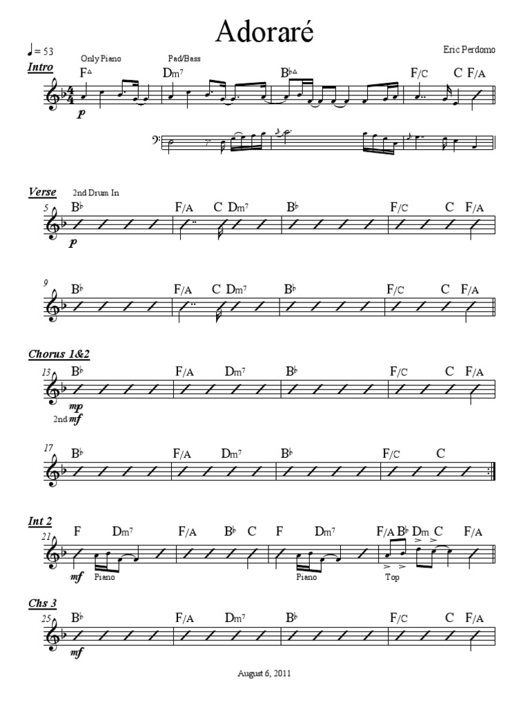 Adoraré Eric Perdomo | PDF | Arte