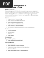 Advanced Primavera P6 Course | PDF | Project Management | Computing