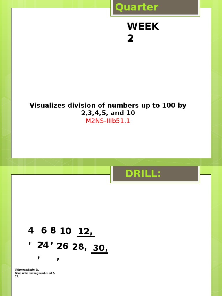 COT Math 2 - Q3 W2 | PDF | Behavior Modification | Cognition