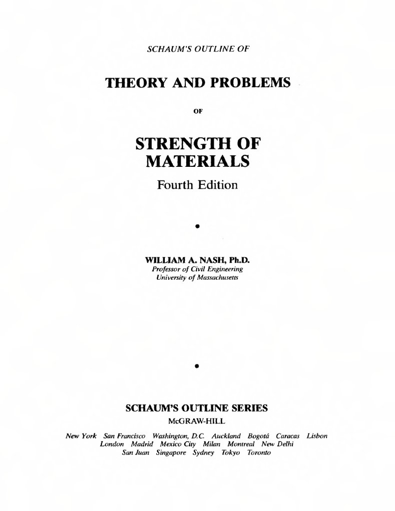 Strength of Materials | PDF