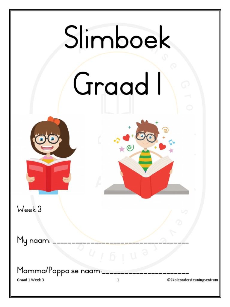 Slimboek Graad 1 Week 3 | PDF