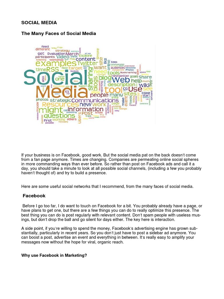 Social Media PDF | PDF | Linked In | Social Media