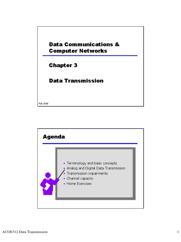 Data Communications & Computer Networks | PDF | Signal To Noise Ratio | Digital Signal