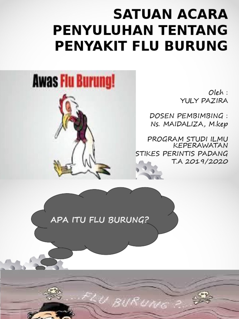 TENTANG PENYAKIT FLU BURUNG | PDF
