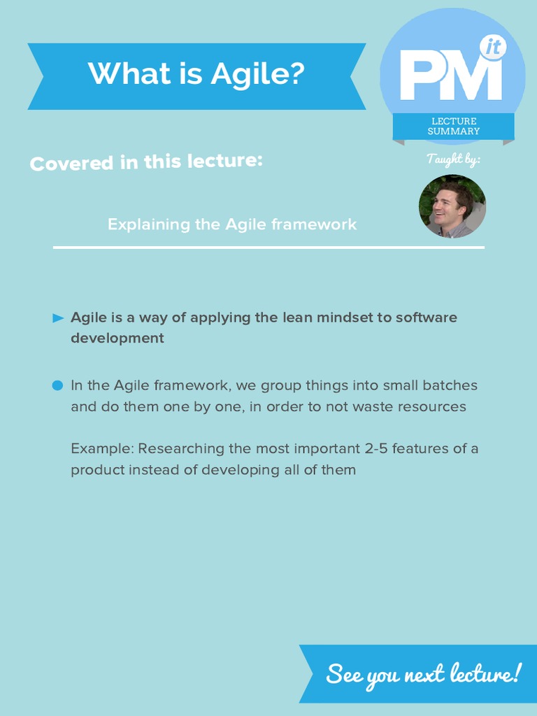 CHEAT SHEET What Is Agile | PDF