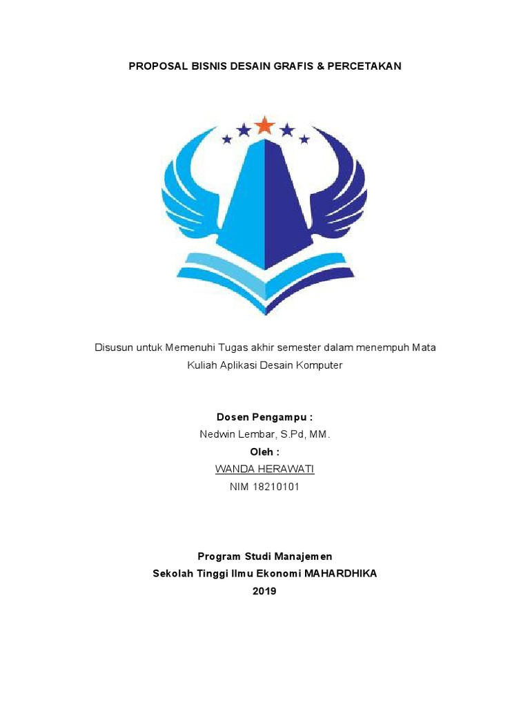 Proposal Bisnis Desain Grafis | PDF