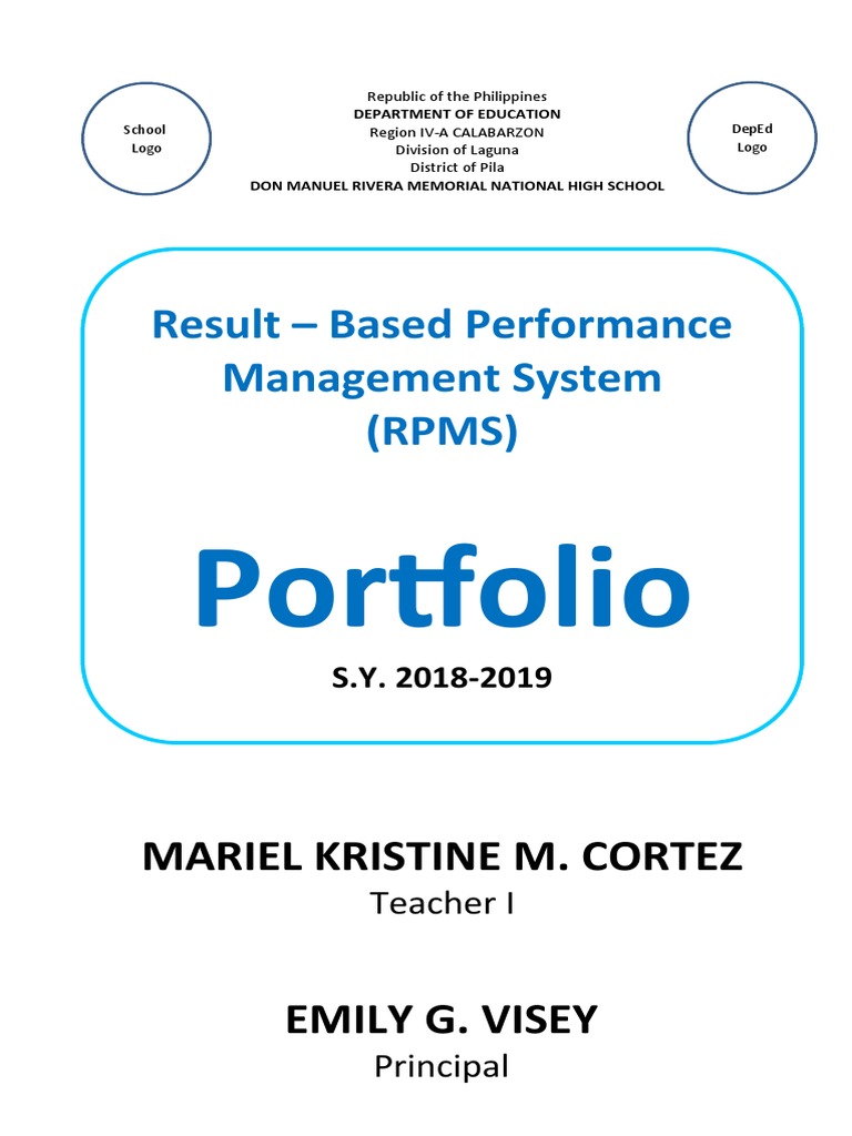 Result - Based Performance Management System (RPMS) : Portfolio | PDF ...