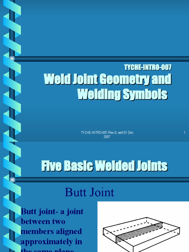 Weld Joint Geometry and Types | PDF | Metals | Space