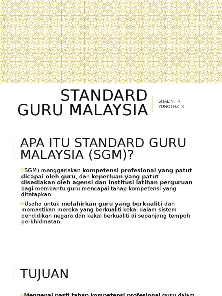 Standard Guru Malaysia | PDF