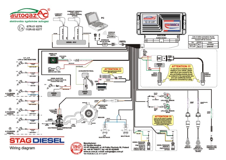 DIESEL Wiring Diagram | PDF | Diesel Engine | Fuel Injection