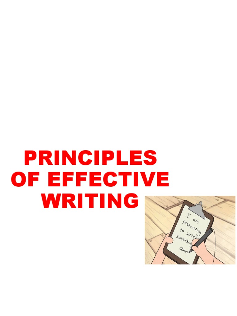 Principles of Effective Writing | PDF | Paragraph | Essays