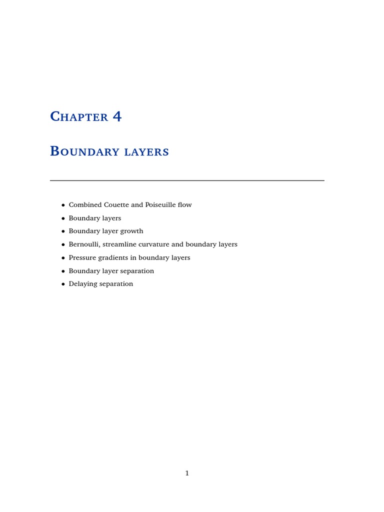 Handout 4 v3 PDF | PDF | Boundary Layer | Fluid Dynamics