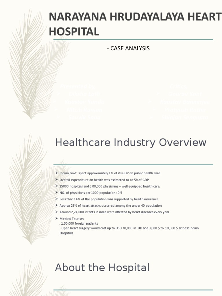 Healthcare Industry Overview | PDF | Health Care | Hospital