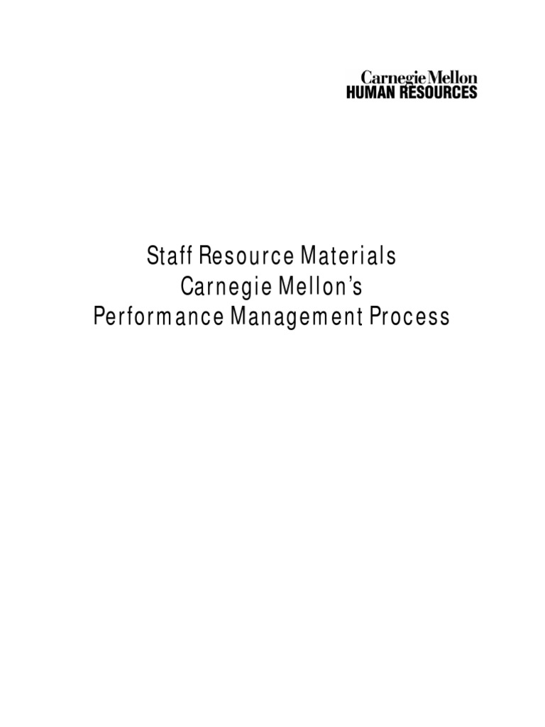 Partnering For Performance Staff | PDF | Performance Management | Goal