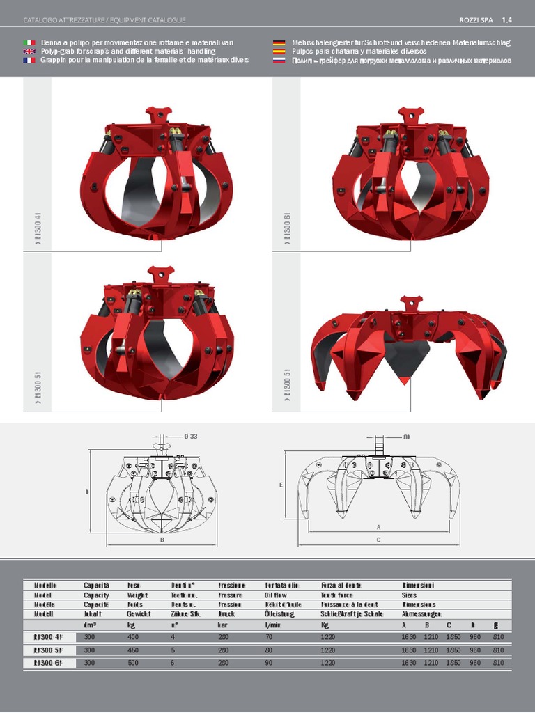 Rozzi Spa Equipment Catalogue | PDF