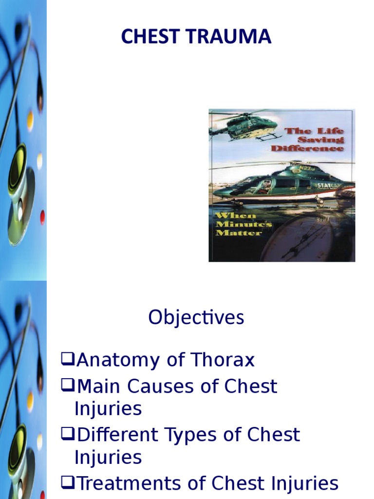 Chest Trauma | PDF | Thorax | Lung