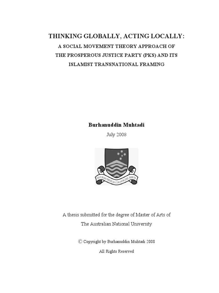 Burhanuddin Muhtadi Thesis 2008 PDF | PDF | Islamism | Religion And Belief